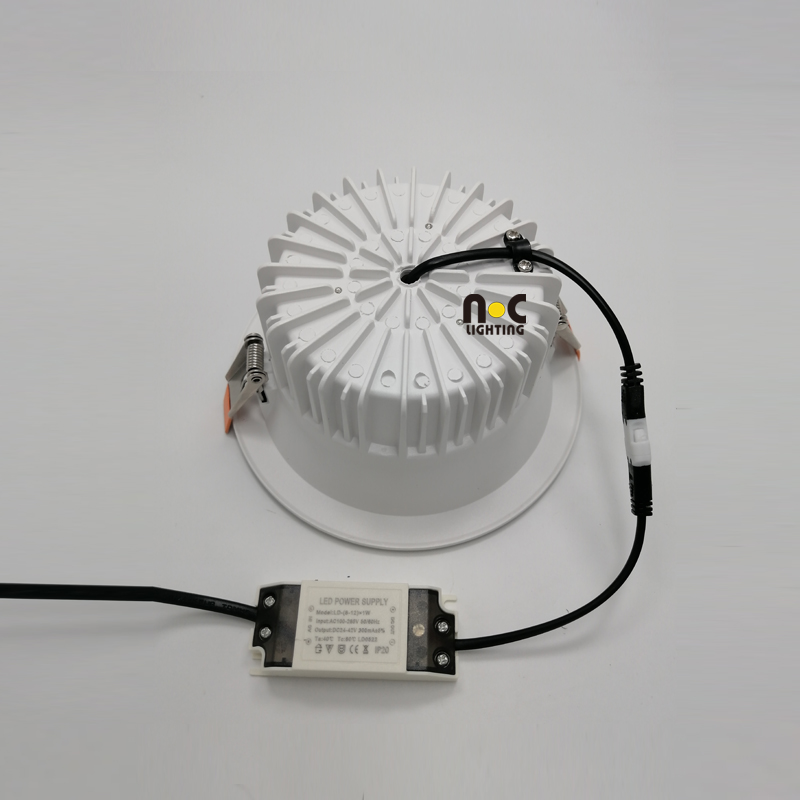 Factory Sale 12 Watt 960 Lumens Recessed Led Down Lights NC-TD7119S-12W