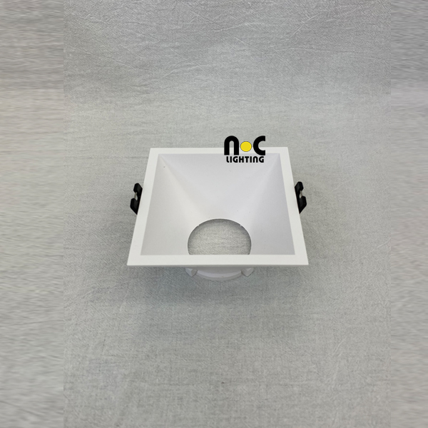 GU10 MR16 lamp holder fixture LED downlight frame round square recessed ...