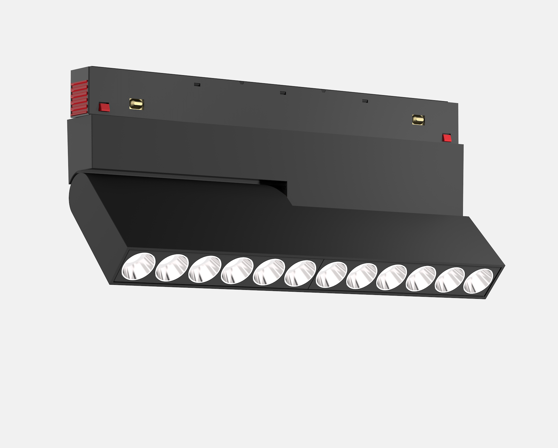 New trend adjustable tiltable track magnetic Linear lighting for office ...